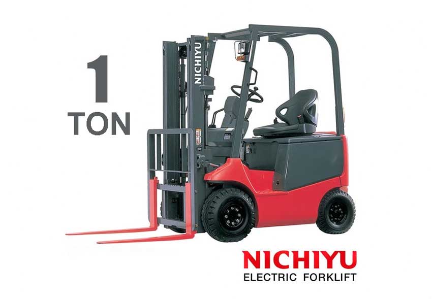 Nichiyu Forklift 1 Ton Elektrik FB10 - Pusat Forklift Indonesia